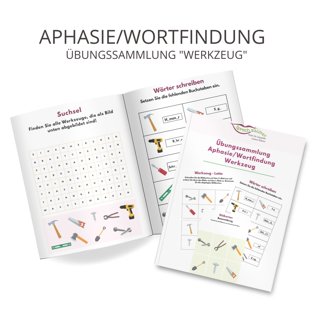 Logopdie Aphasie Bungsbltter Kostenlos