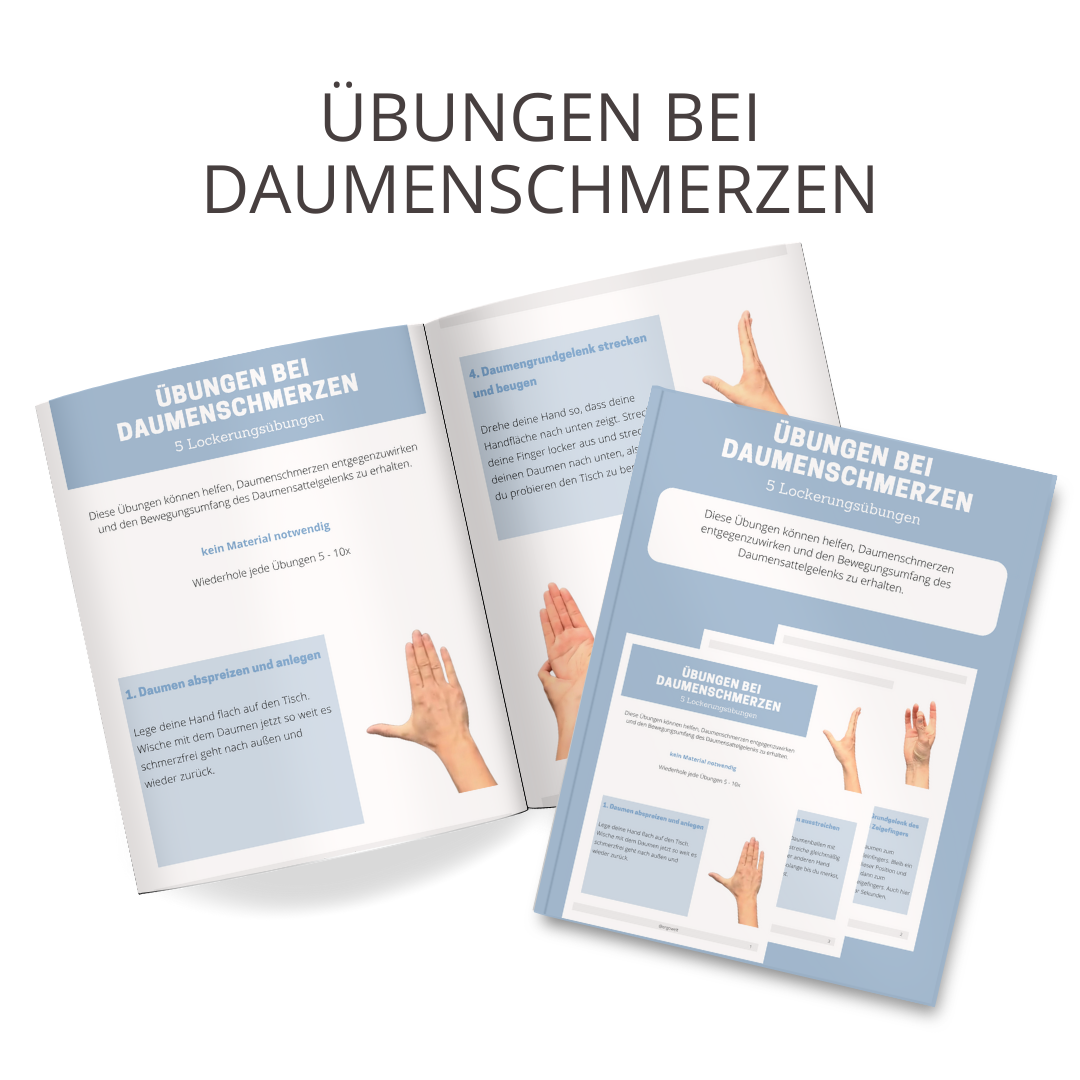 Übungen bei Daumenschmerzen – Therapiemarktplatz